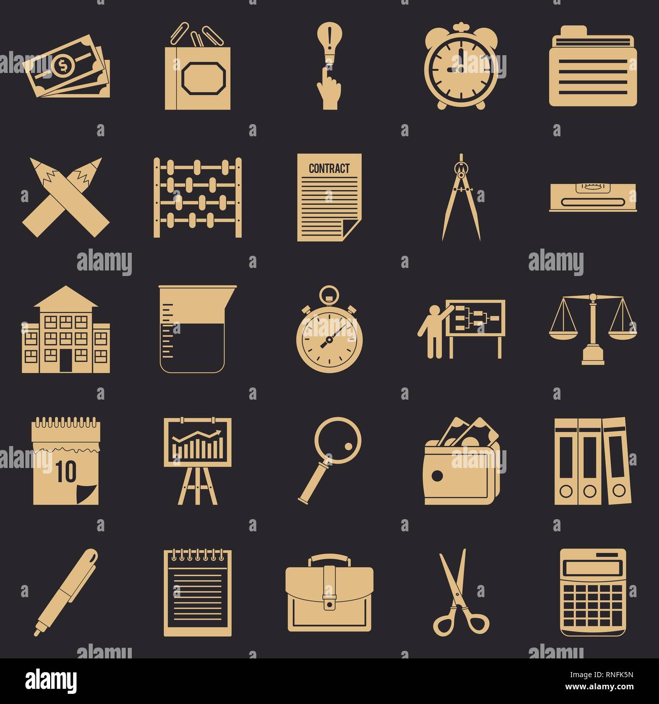 Mechanical calculator Stock Vector Images - Alamy