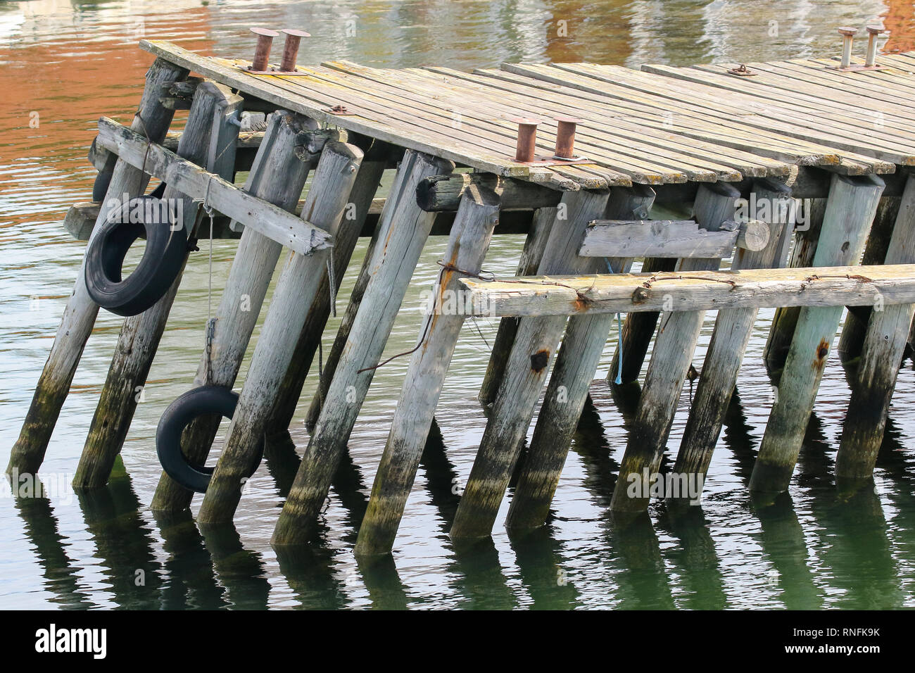 old boat dock Stock Photo - Alamy
