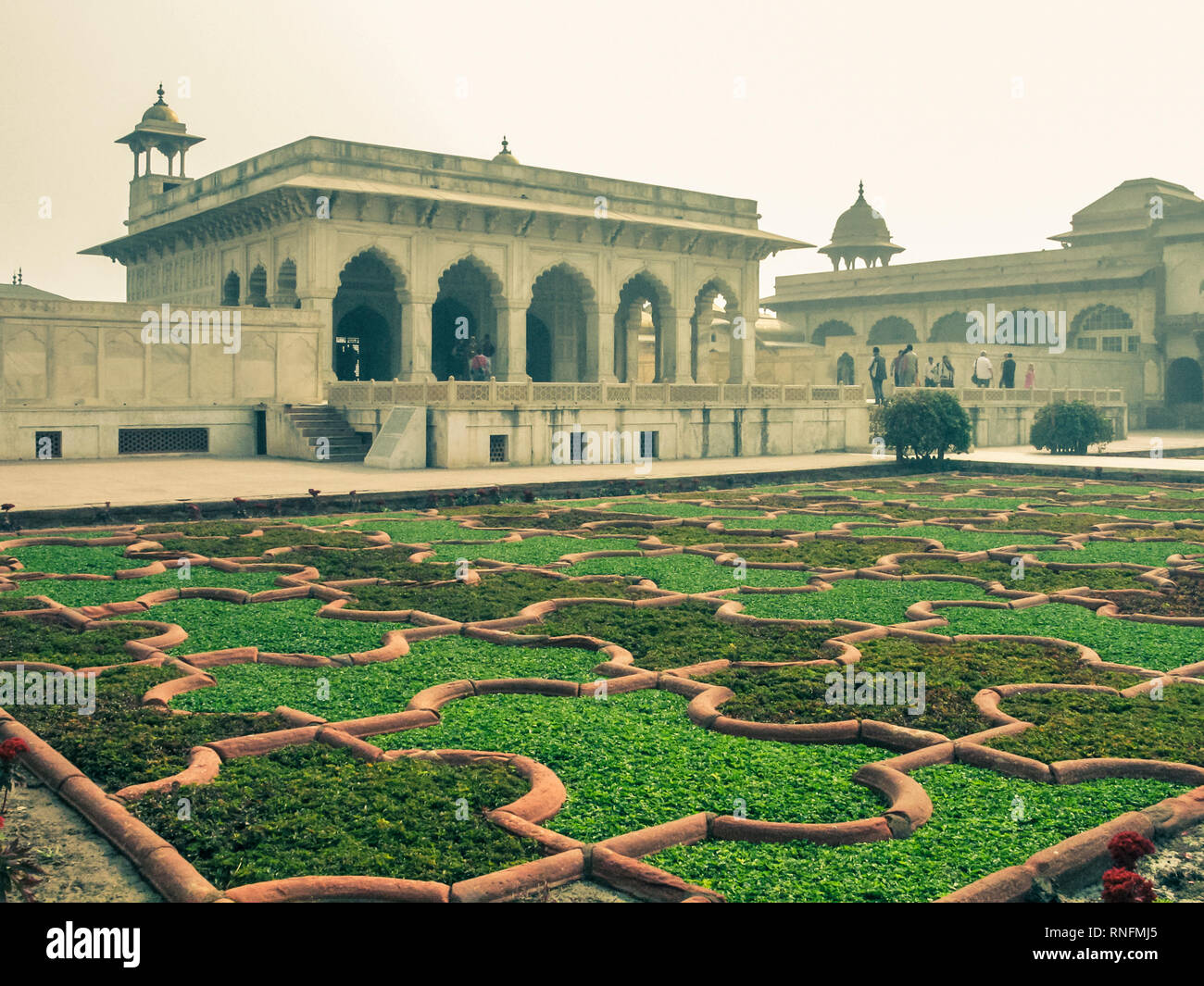 The Khas Mahal inside the Agra Fort, Uttar Pradesh, India Stock Photo ...
