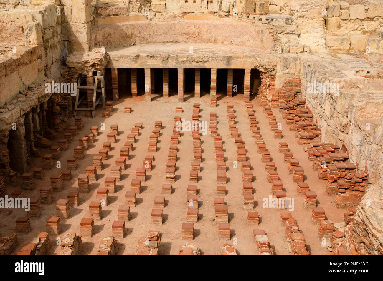 Roman underfloor heating hi-res stock photography and images - Alamy