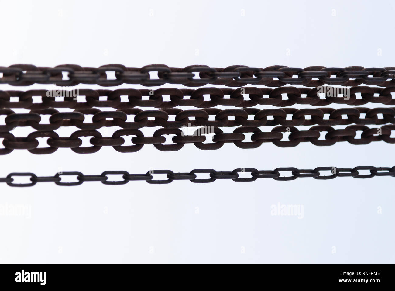 Chains close up hi-res stock photography and images - Alamy