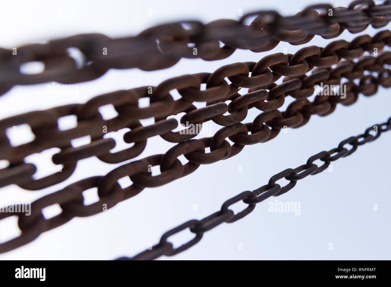 Chains close up hi-res stock photography and images - Alamy