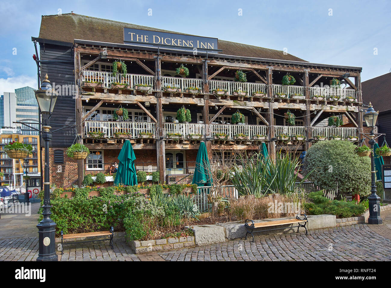 The dickens st katharine dock hi-res stock photography and images - Alamy