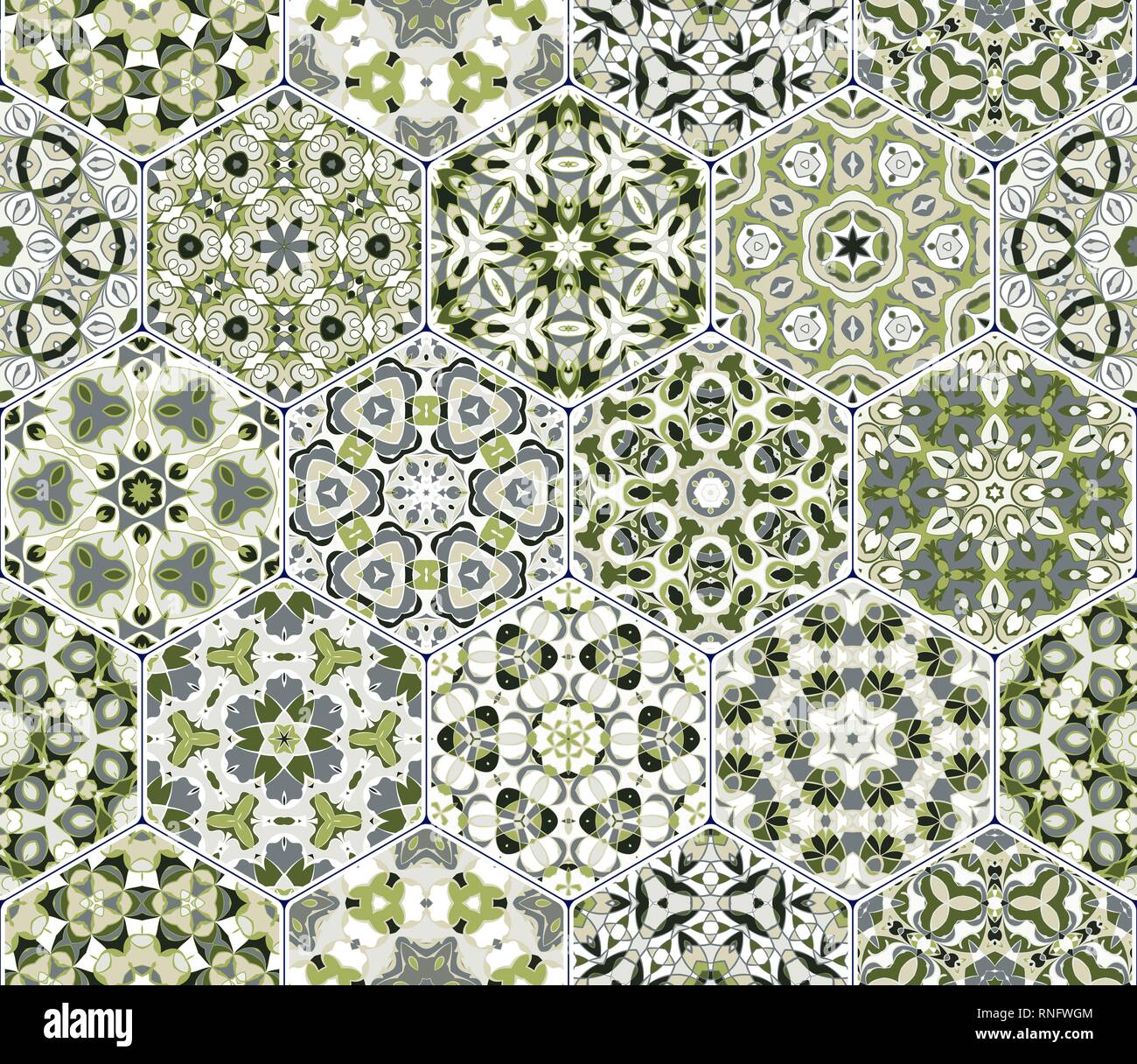 Green Ceramic Floor Tile Stock Vector Images - Alamy