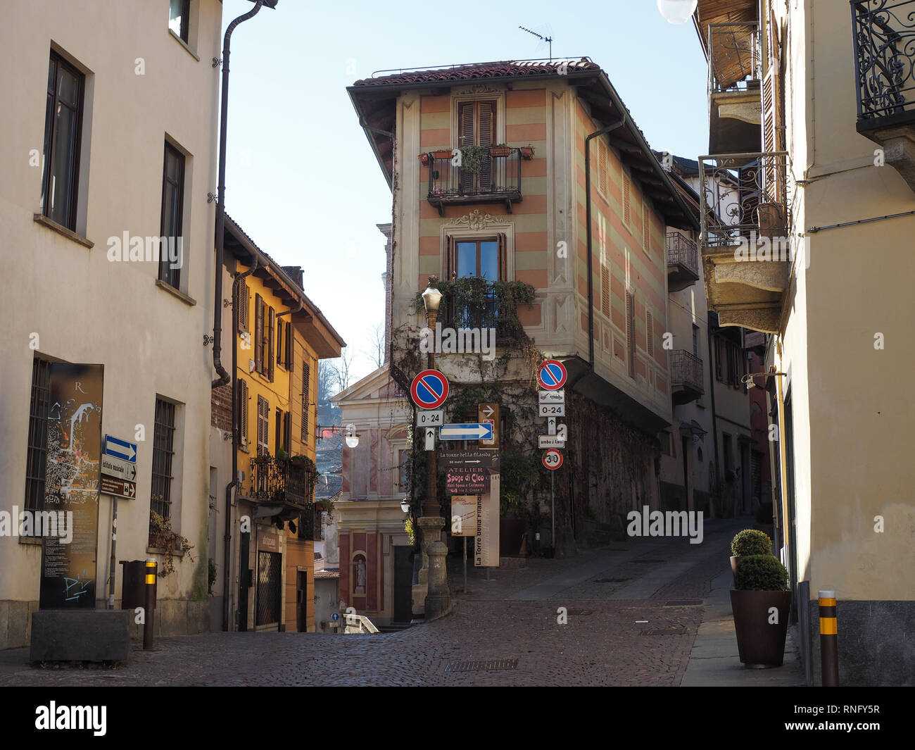 Rivoli old town italy hi-res stock photography and images - Alamy