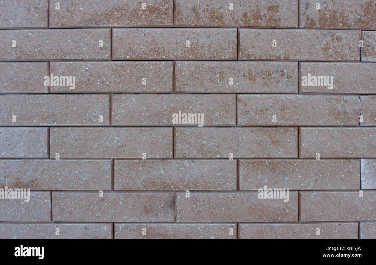 Modern designer brown brick wall, background, texture Stock Photo - Alamy