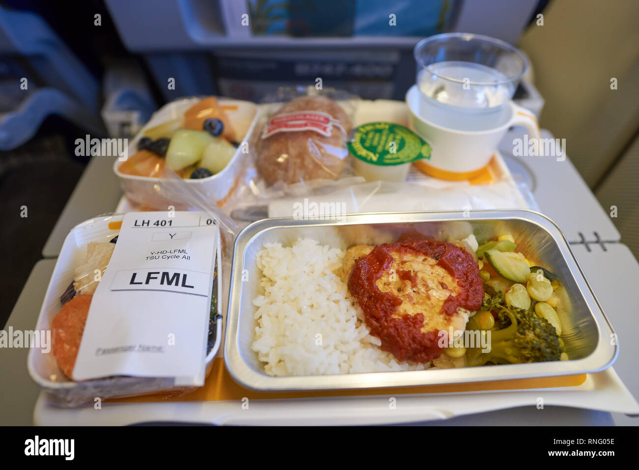 Lufthansa Coach International Food