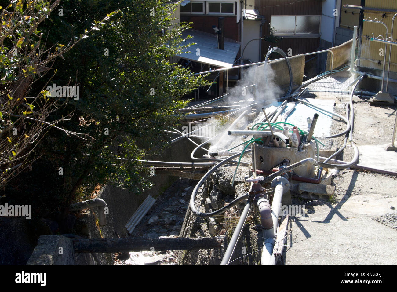 Steam exhaust vapor High Resolution Stock Photography and Images - Alamy