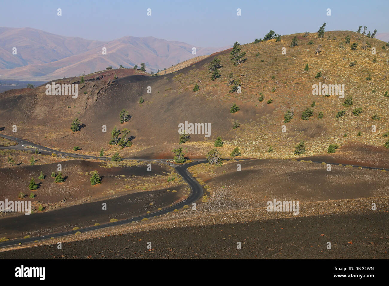 Craters of the Moon National Monument, Idaho, USA. The Monument ...