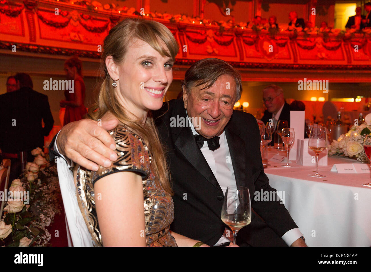 DRESDEN, GERMANY - FEBRUARY 01, 2019: Richard 'Moertel' Lugner and ...