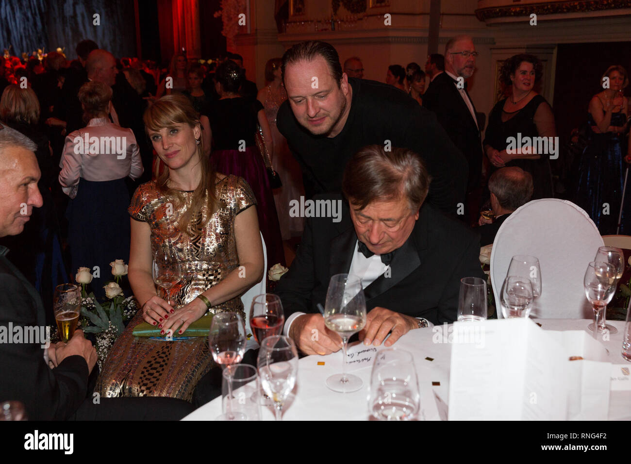 DRESDEN, GERMANY - FEBRUARY 01, 2019: Richard 'Moertel' Lugner and ...