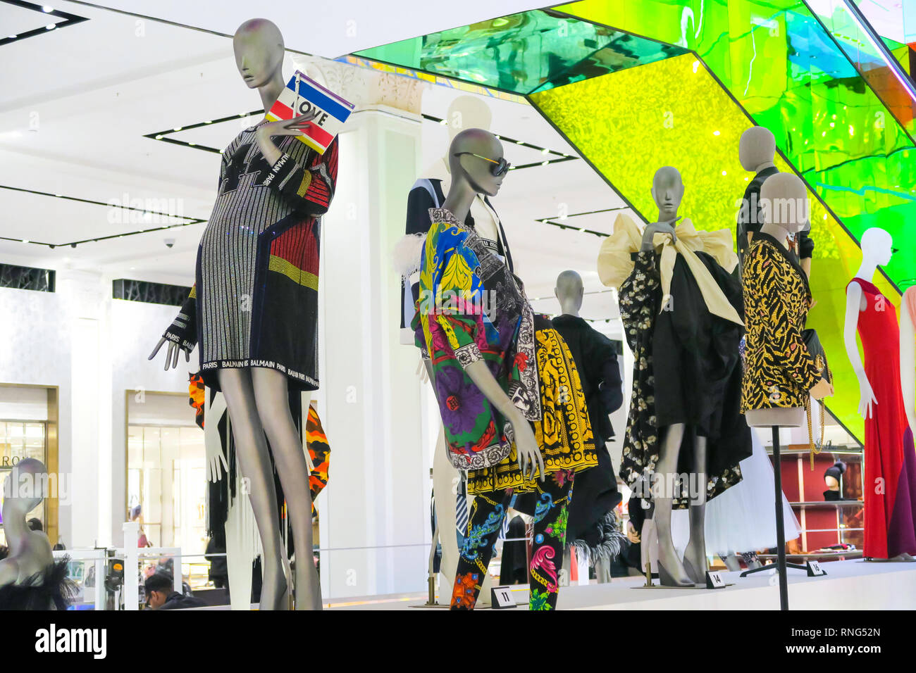 Saks Fifth Avenue Flagship Store Interior, NYC, USA Stock Photo - Alamy