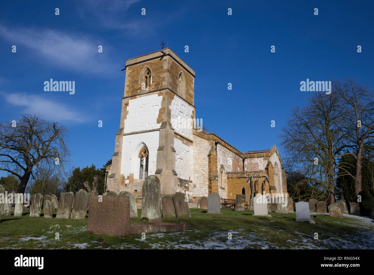 St Andrews Church Utterby Stock Photo - Alamy