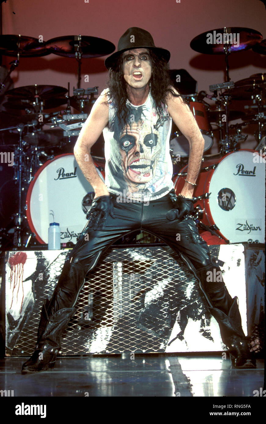 Singer and songwriter Alice Cooper (born Vincent Damon Furnier) is ...