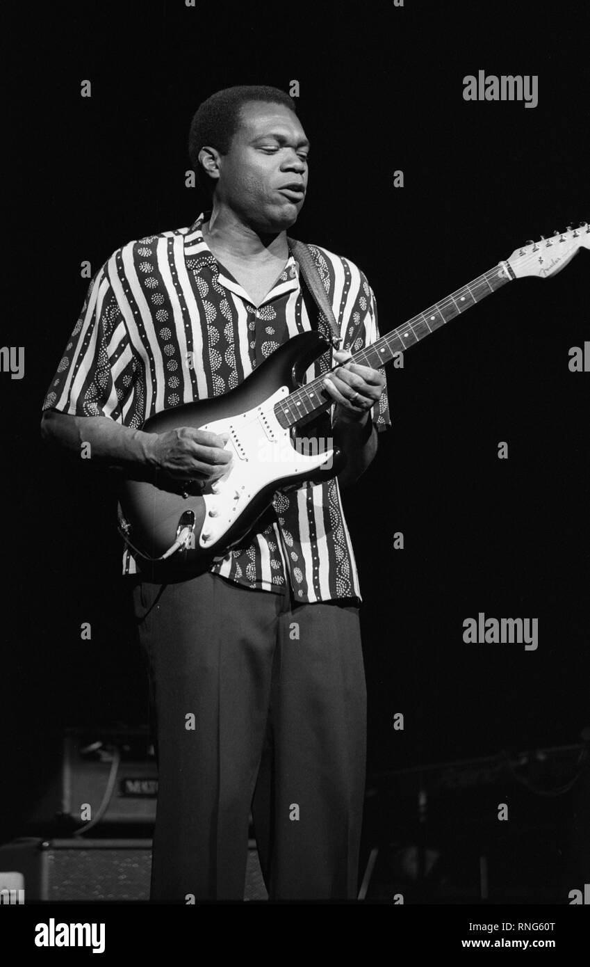 SInger, songwriter and guitarist Robert Cray is shown performing on ...