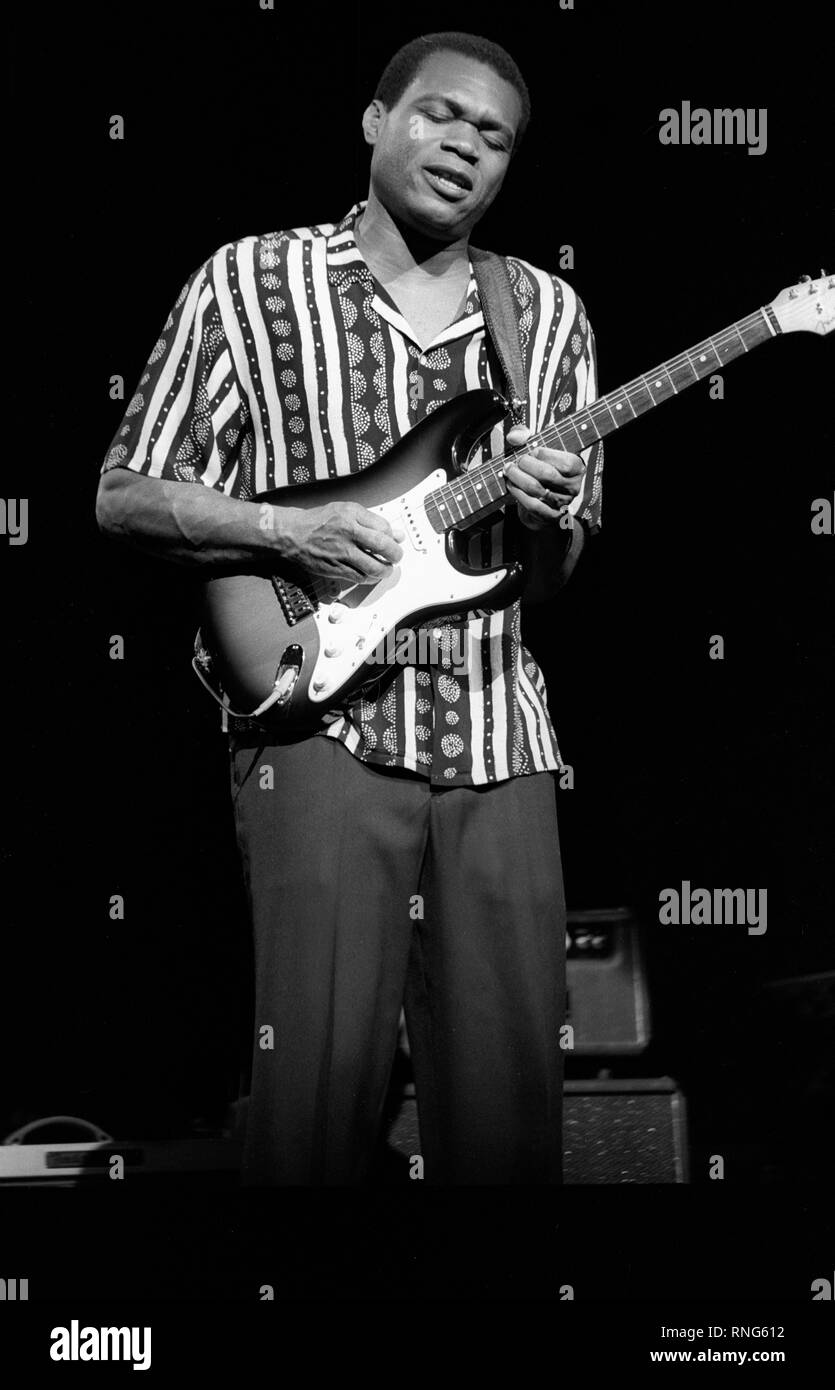 SInger, songwriter and guitarist Robert Cray is shown performing on ...
