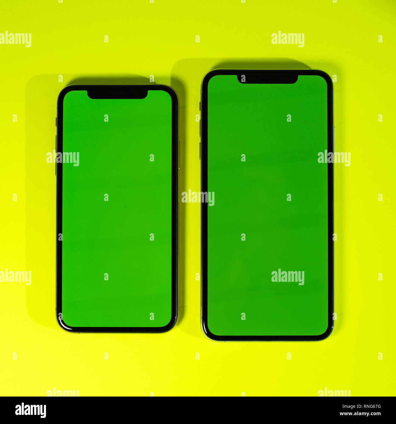 Neon green abstract iphone wallpaper hi-res stock photography and ...