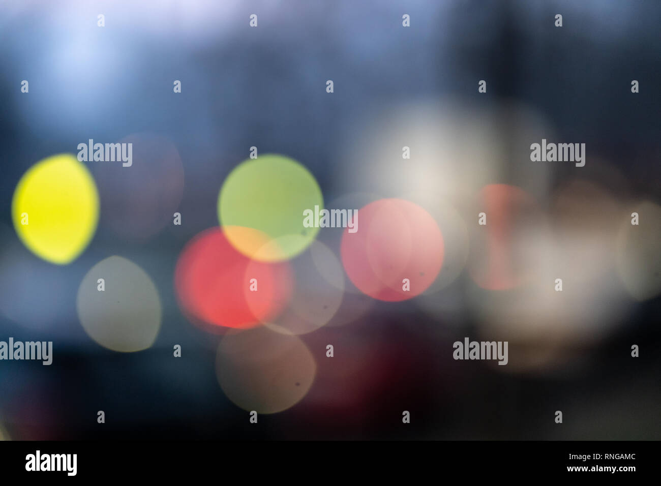 Out of focus abstract and colorful city lights Stock Photo - Alamy