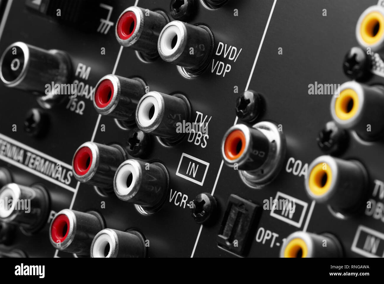 Av Receiver High Resolution Stock Photography and Images - Alamy