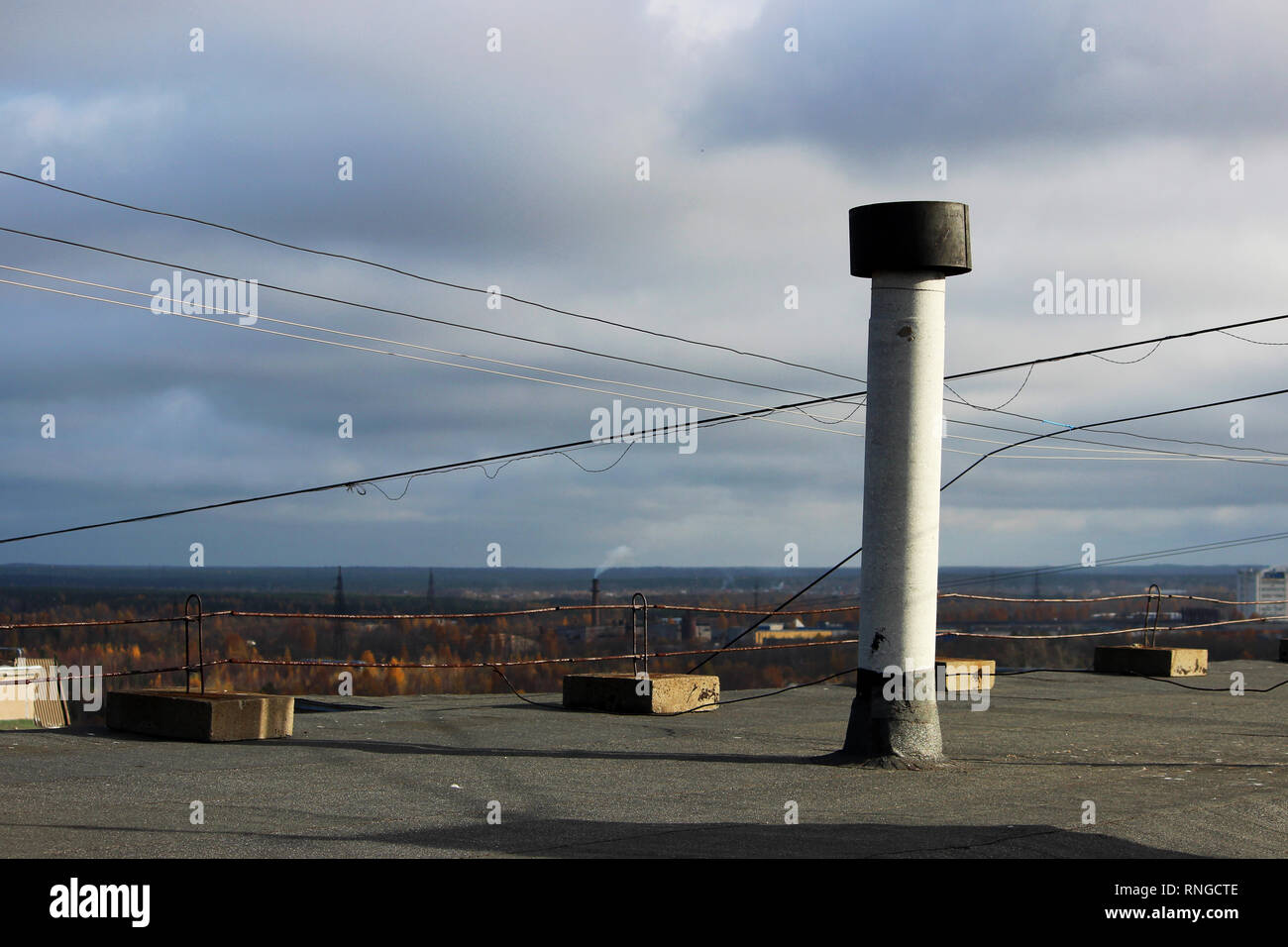 Ruberoid roof hi-res stock photography and images - Alamy
