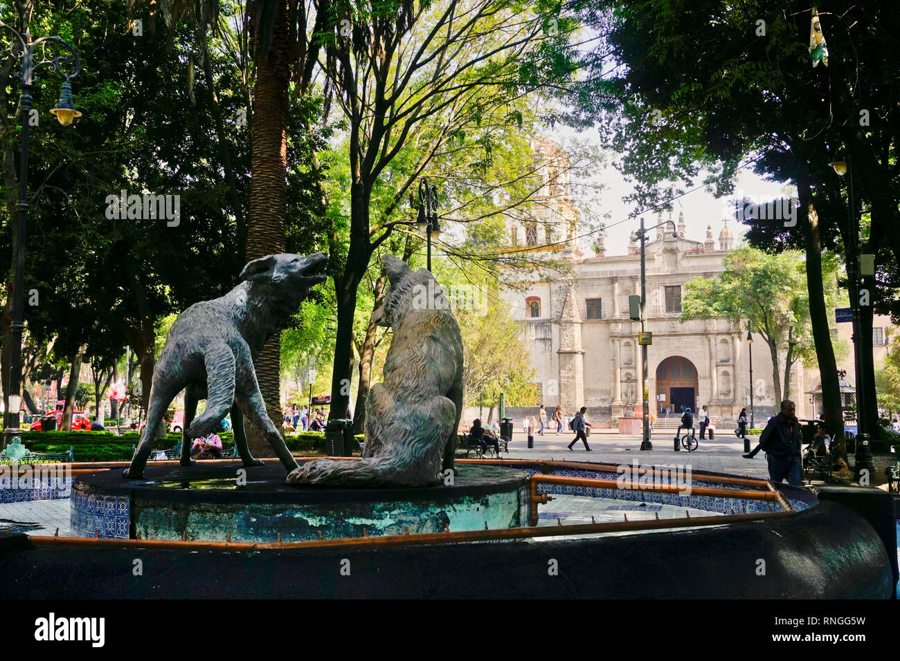 Donnagott Coyote Statue