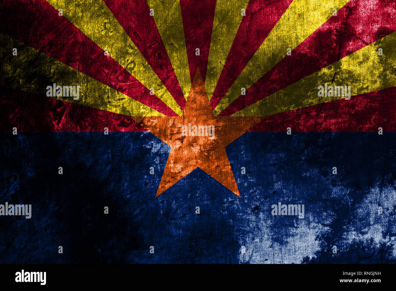 Arizona state flag hi-res stock photography and images - Alamy