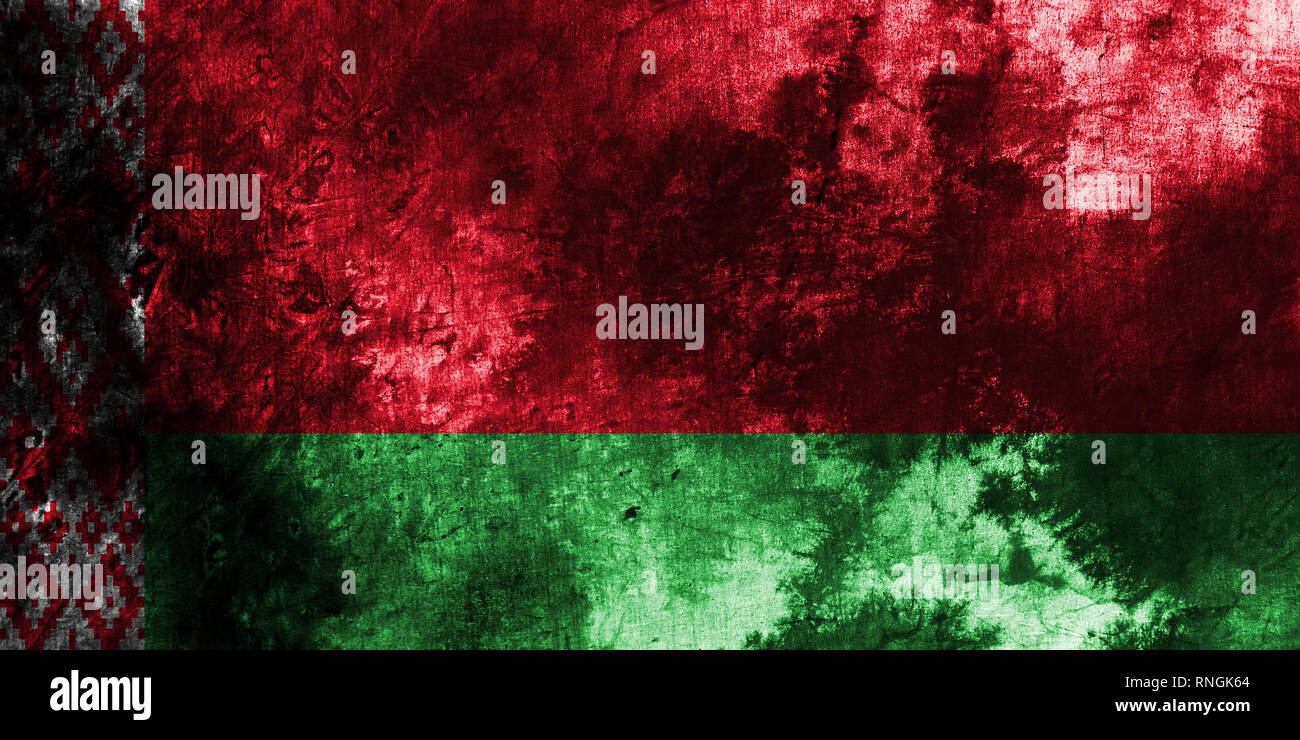 Old Belarus grunge background flag Stock Photo - Alamy