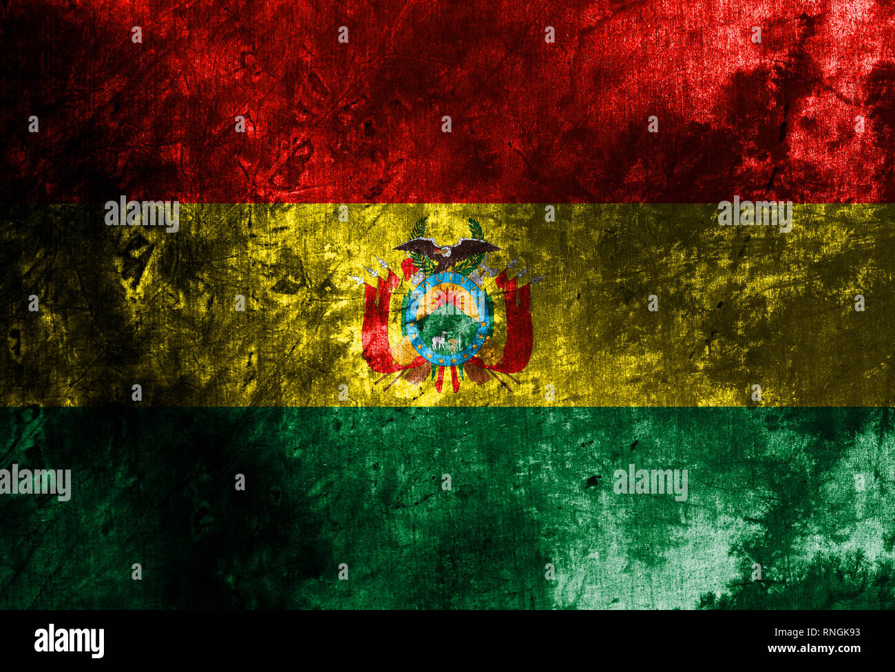 Bandera Grunge De Antigua