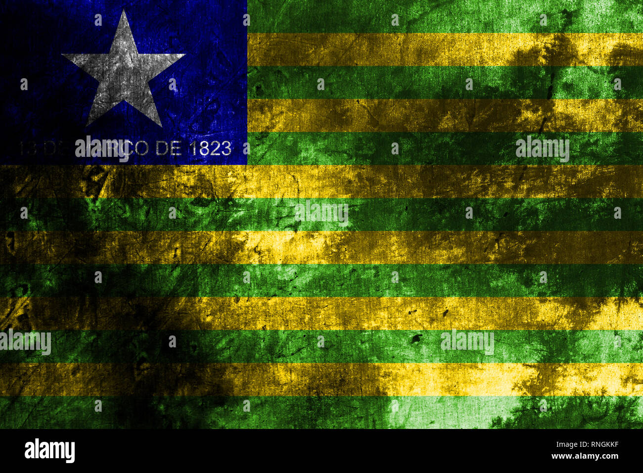 Flag of the state of piaui hi-res stock photography and images - Alamy