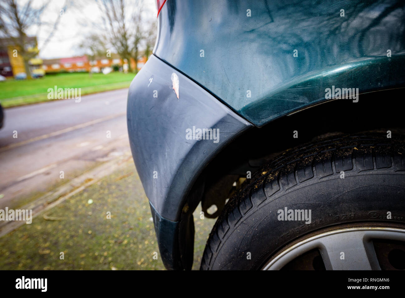 Rear end car crash hi-res stock photography and images - Alamy
