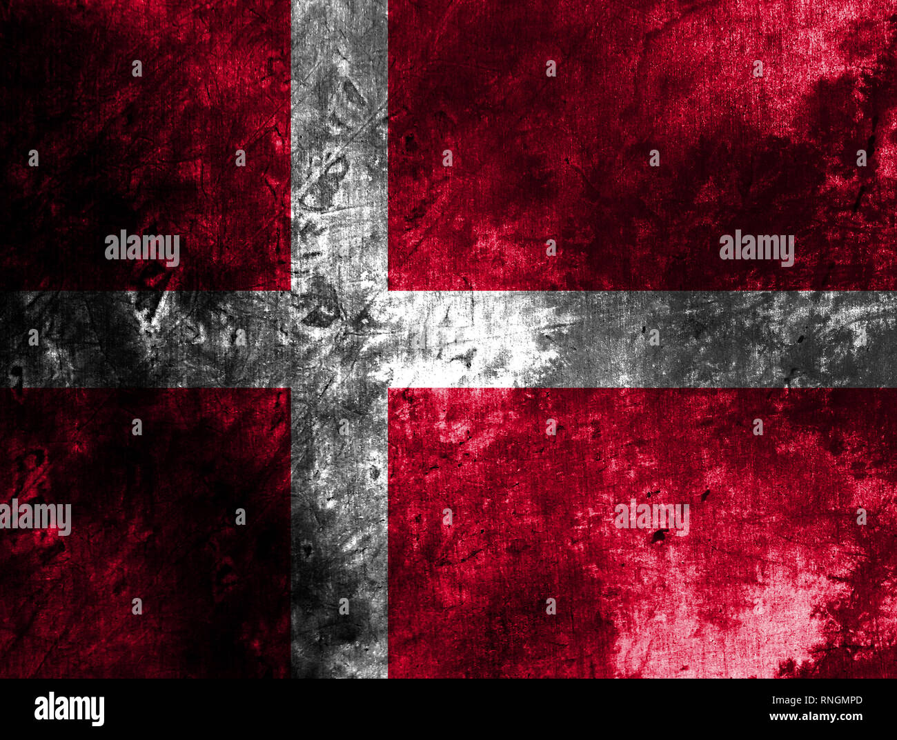 Old Denmark grunge background flag Stock Photo - Alamy