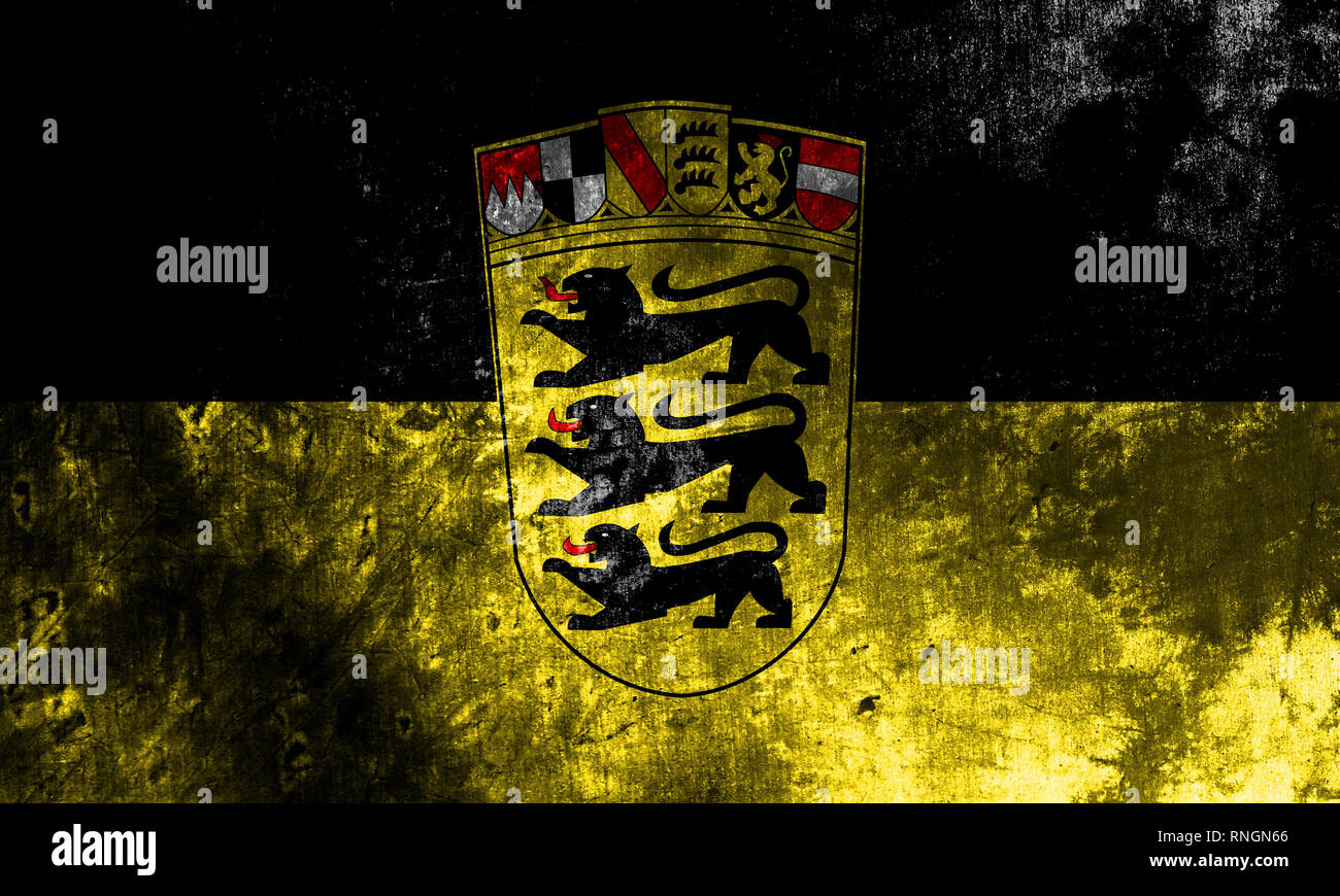 Baden Wurttemberg grunge flag, Germany state Stock Photo - Alamy Baden Wurttemberg grunge flag, Germany state Stock Photo - Alamy