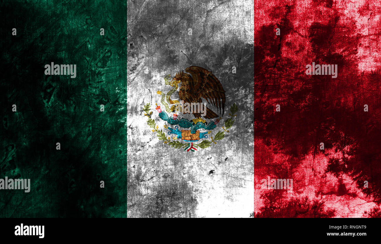 Old mexico flag hi-res stock photography and images - Alamy