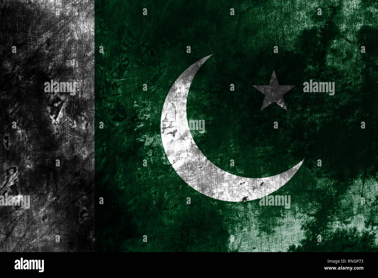 New design of pakistan flag hi-res stock photography and images - Alamy