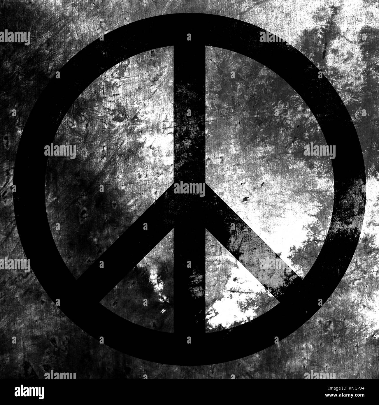 Peace sign Black and White Stock Photos & Images - Alamy