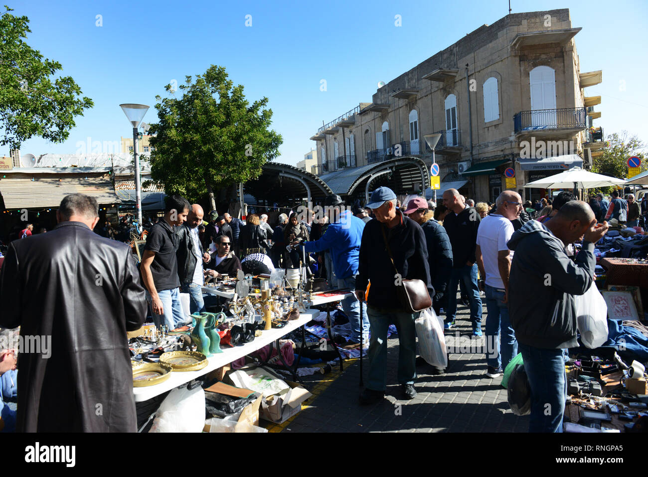 The vibrant flea market in Jaffa, Israel Stock Photo - Alamy