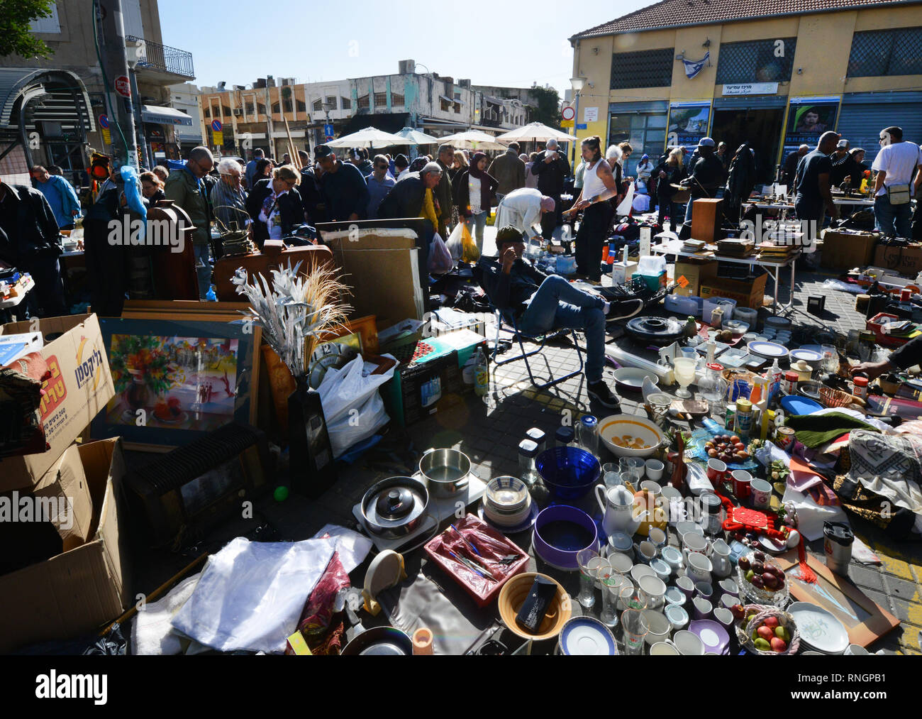 The vibrant flea market in Jaffa, Israel Stock Photo - Alamy