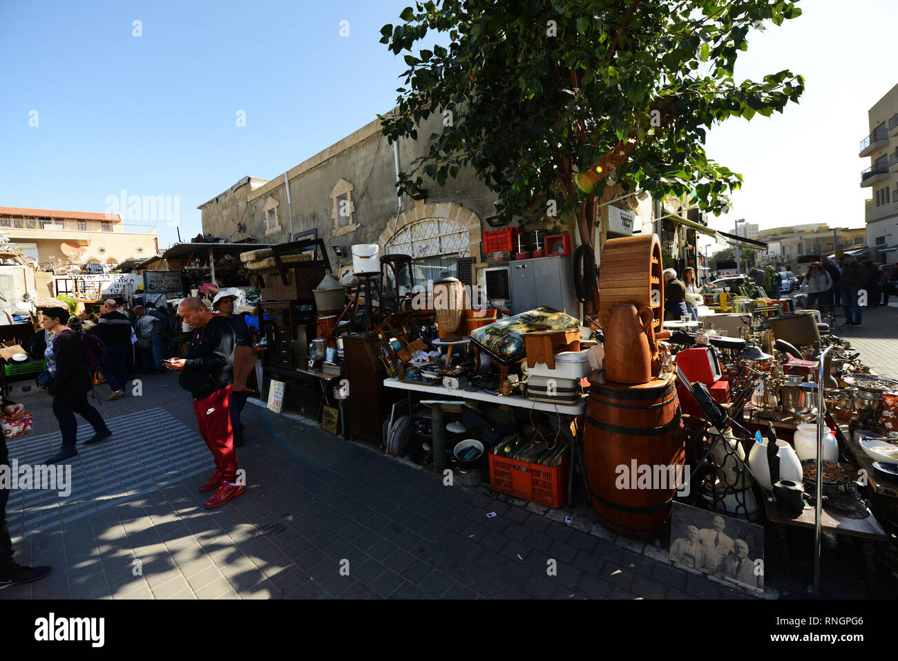 The vibrant flea market in Jaffa, Israel Stock Photo - Alamy