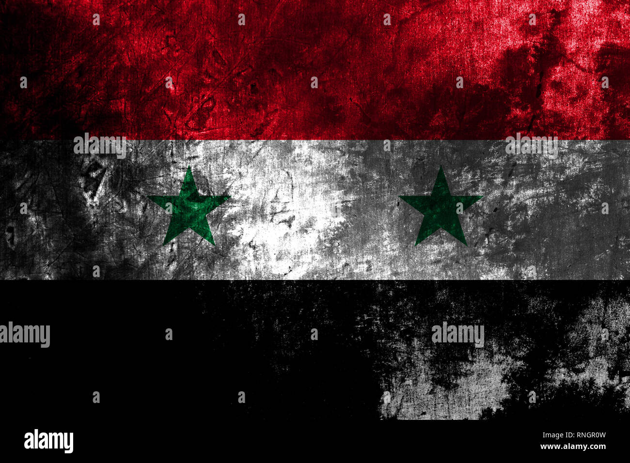 Old Syria grunge background flag Stock Photo - Alamy