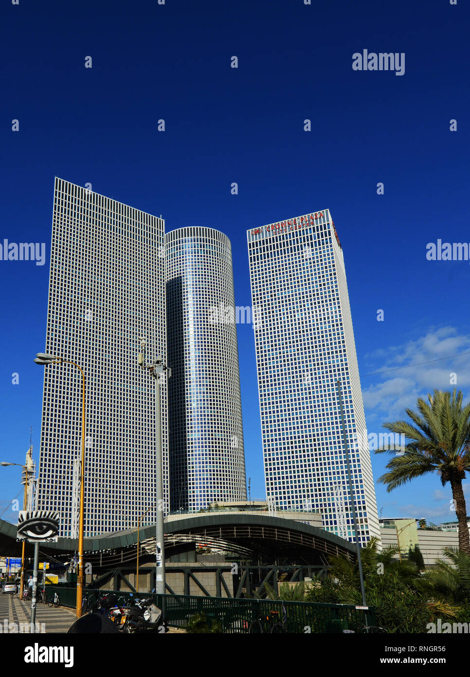 Azrieli towers in Tel-Aviv Stock Photo - Alamy