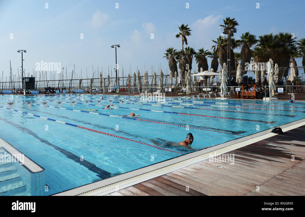 Gordon pool israel hi-res stock photography and images - Alamy