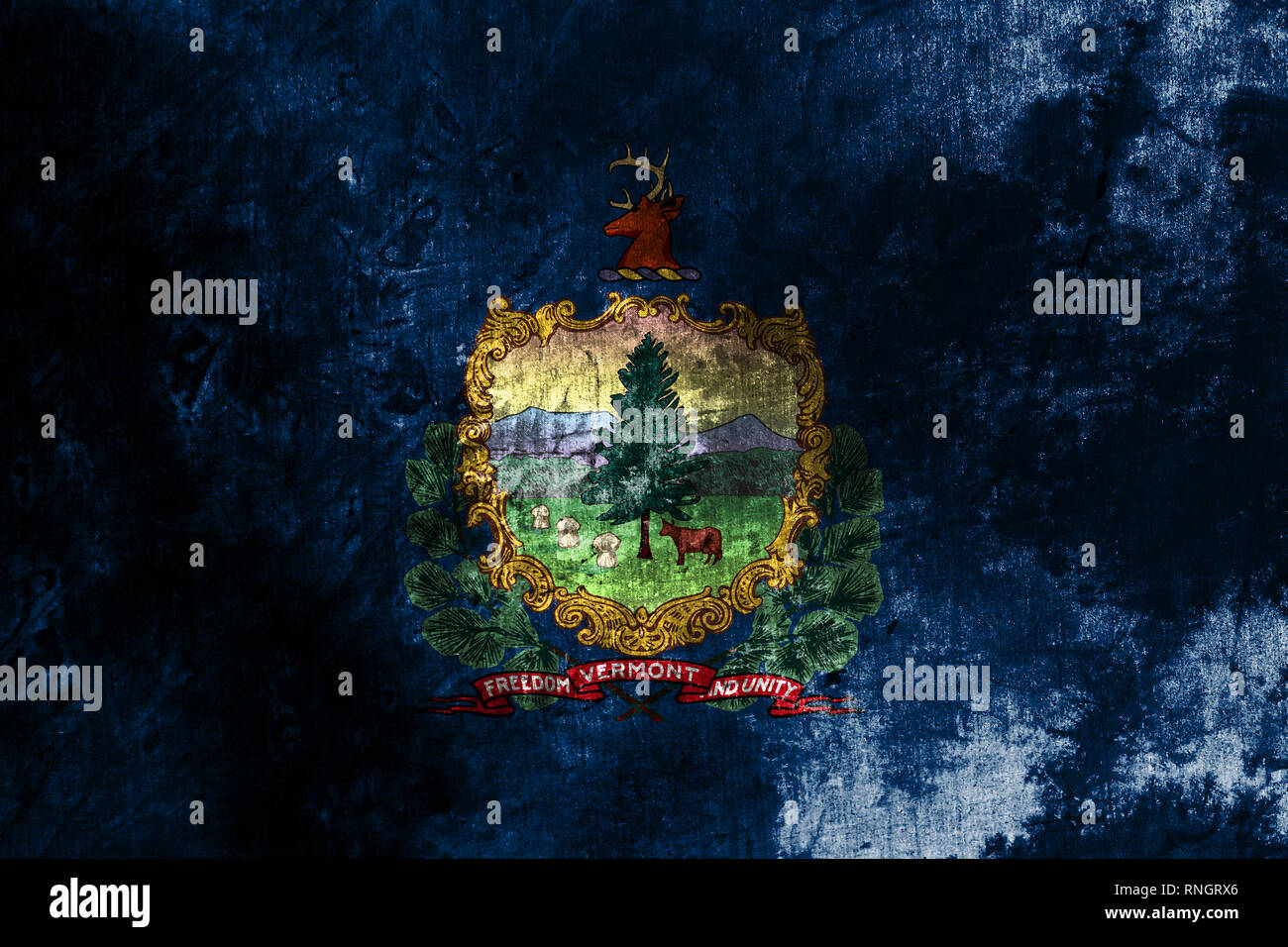 Fabric flag vermont hi-res stock photography and images - Alamy