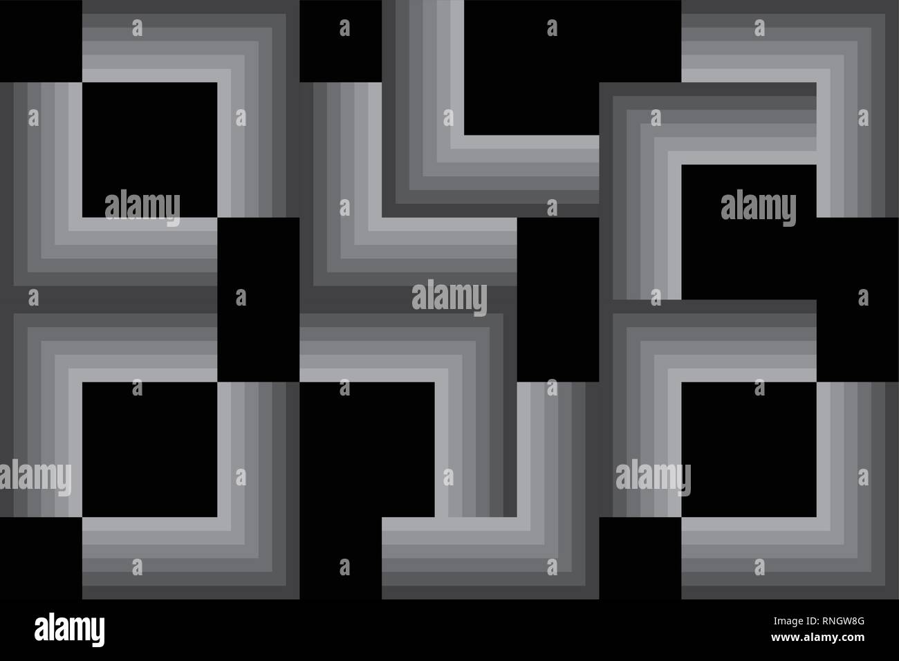 Grey square abstract background Stock Vector Images - Alamy