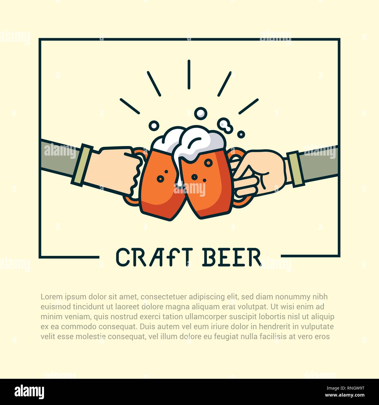 Beer label design hi-res stock photography and images - Alamy