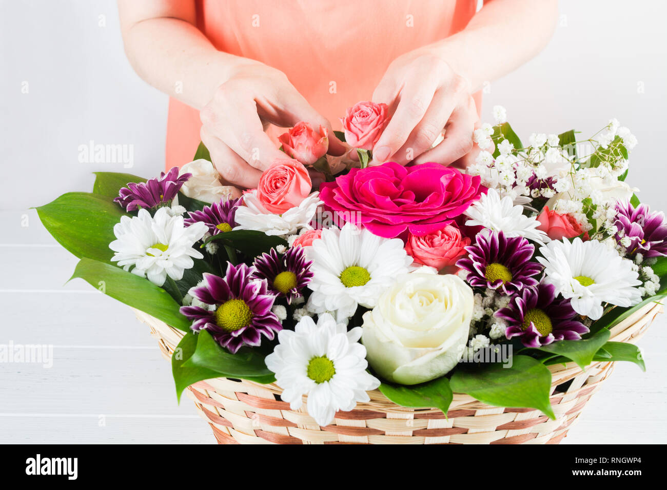 Bouquet diy hi-res stock photography and images - Alamy