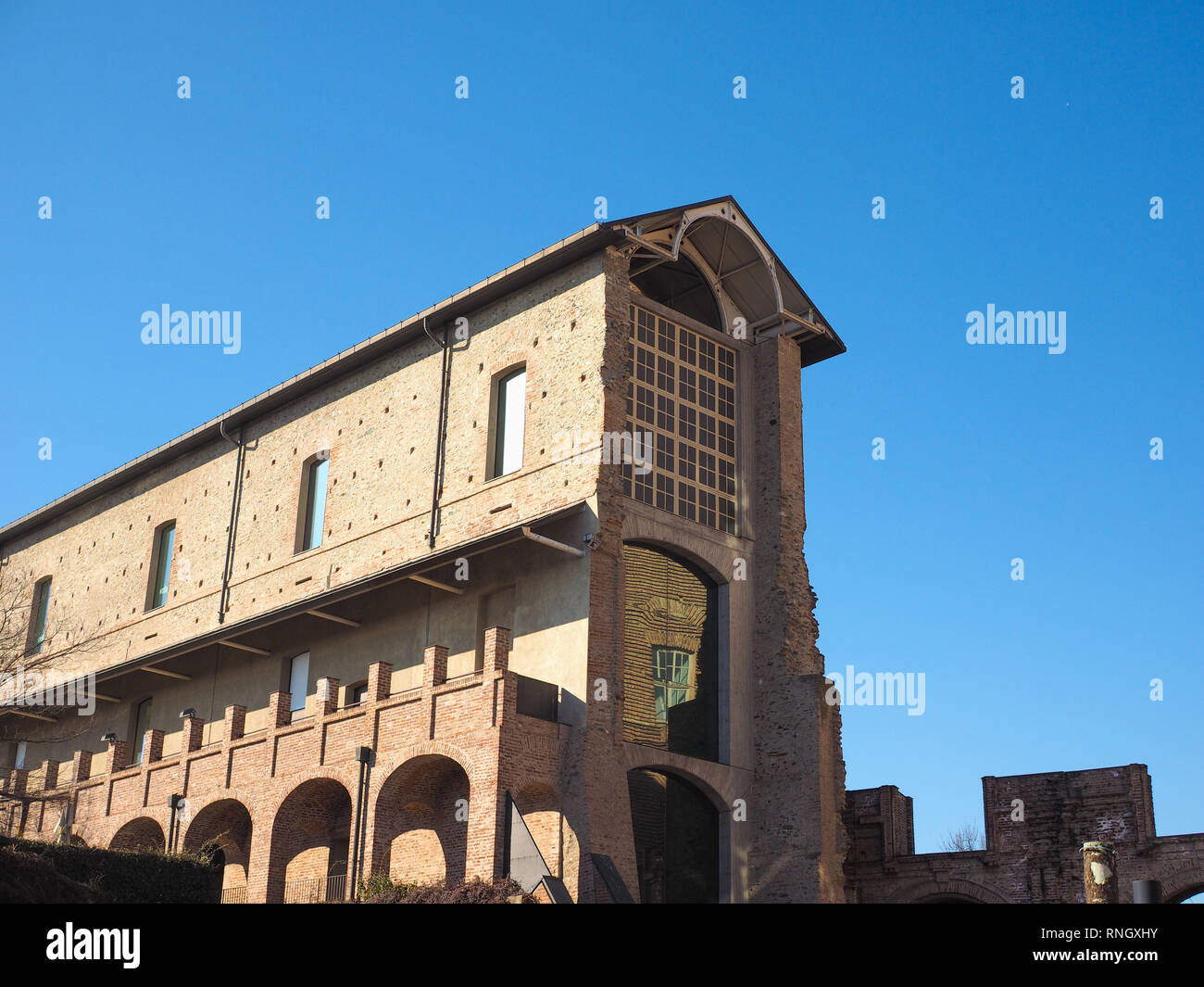Castello di Rivoli castle in Rivoli, Italy Stock Photo - Alamy