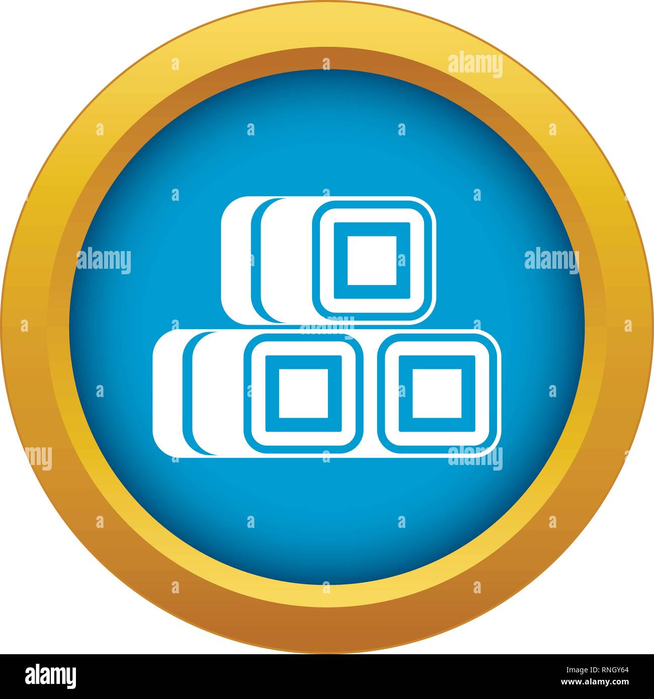Bundles hay Stock Vector Images - Alamy
