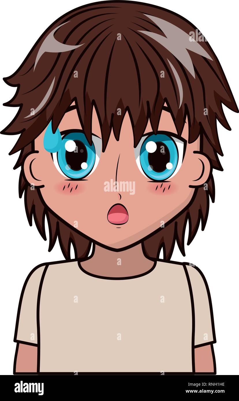 boy anime manga Stock Vector Image & Art - Alamy