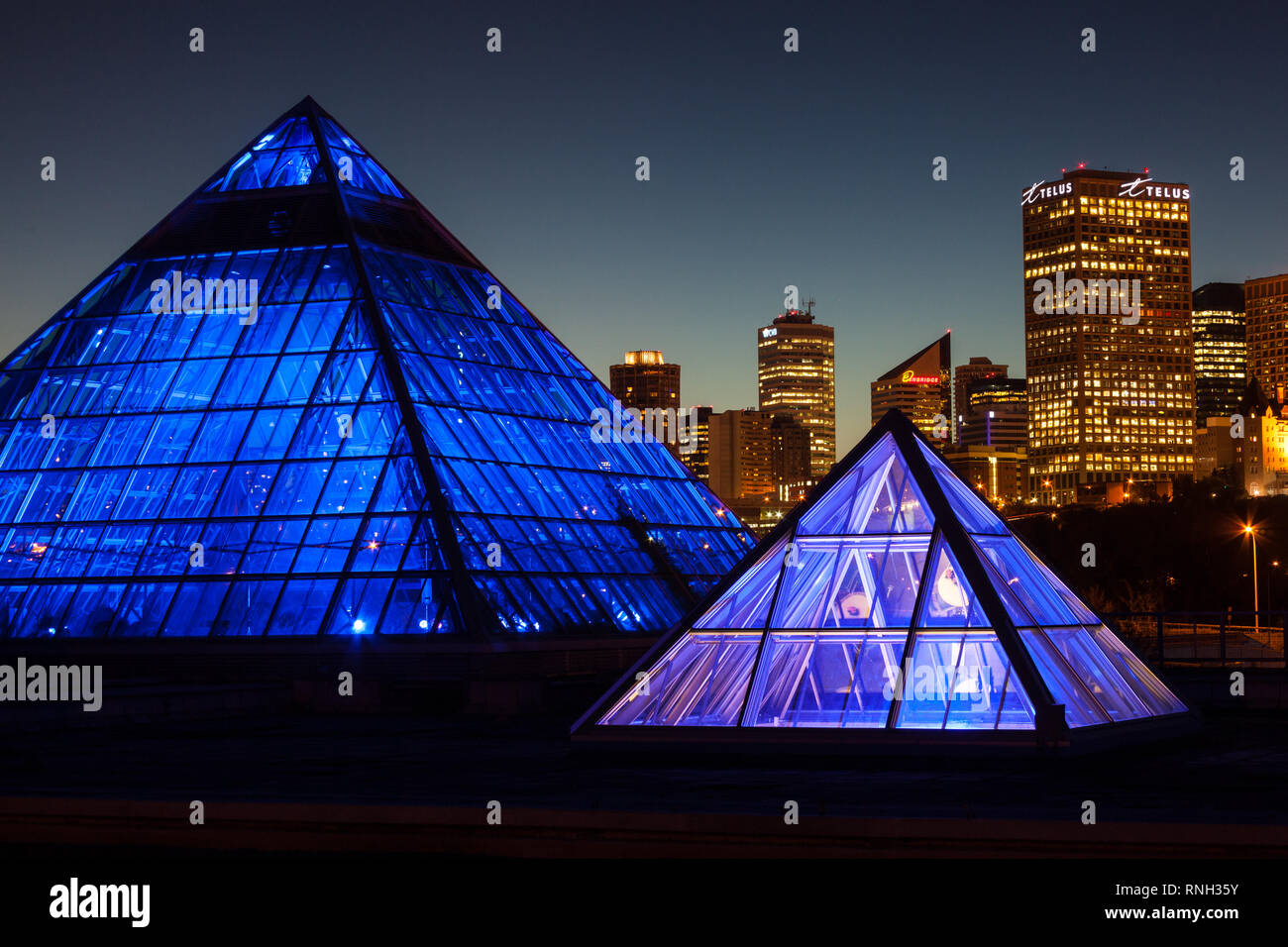 Edmonton downtown buildings hi-res stock photography and images - Alamy