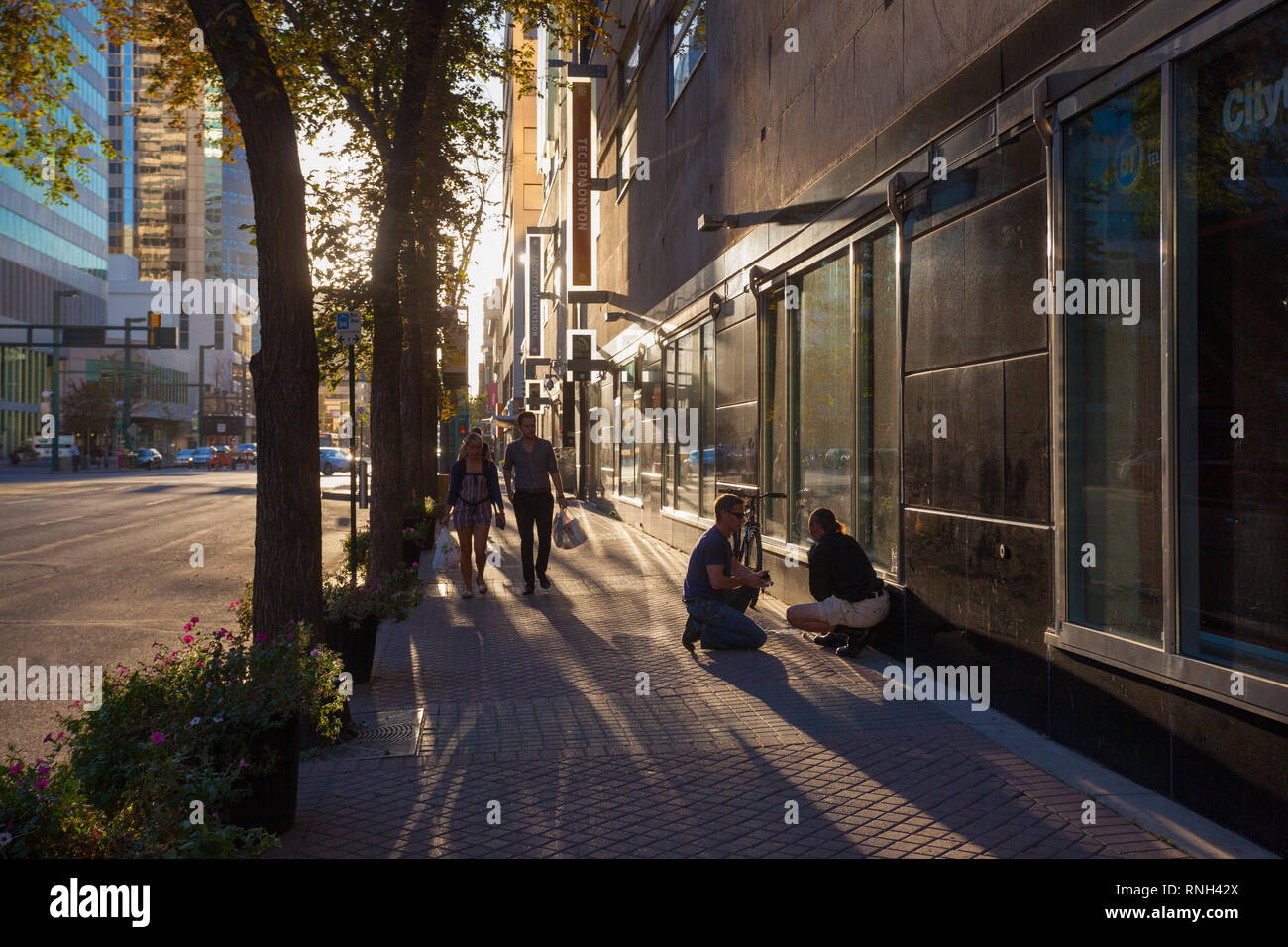 Edmonton street hi-res stock photography and images - Alamy